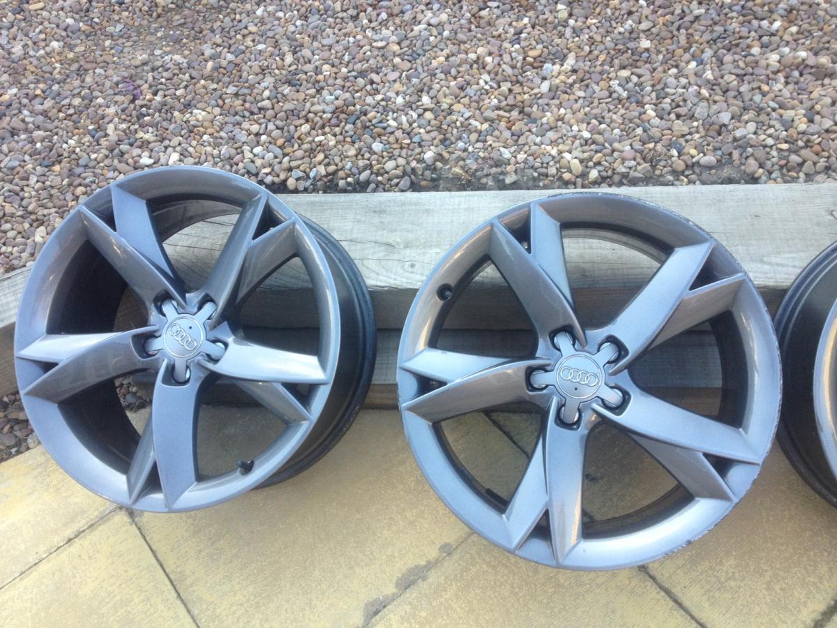 original audi a5 19" graphite grey alloys for sale - Audi Parts and ...