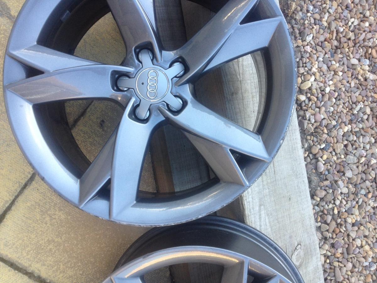 original audi a5 19" graphite grey alloys for sale - Audi Parts and ...