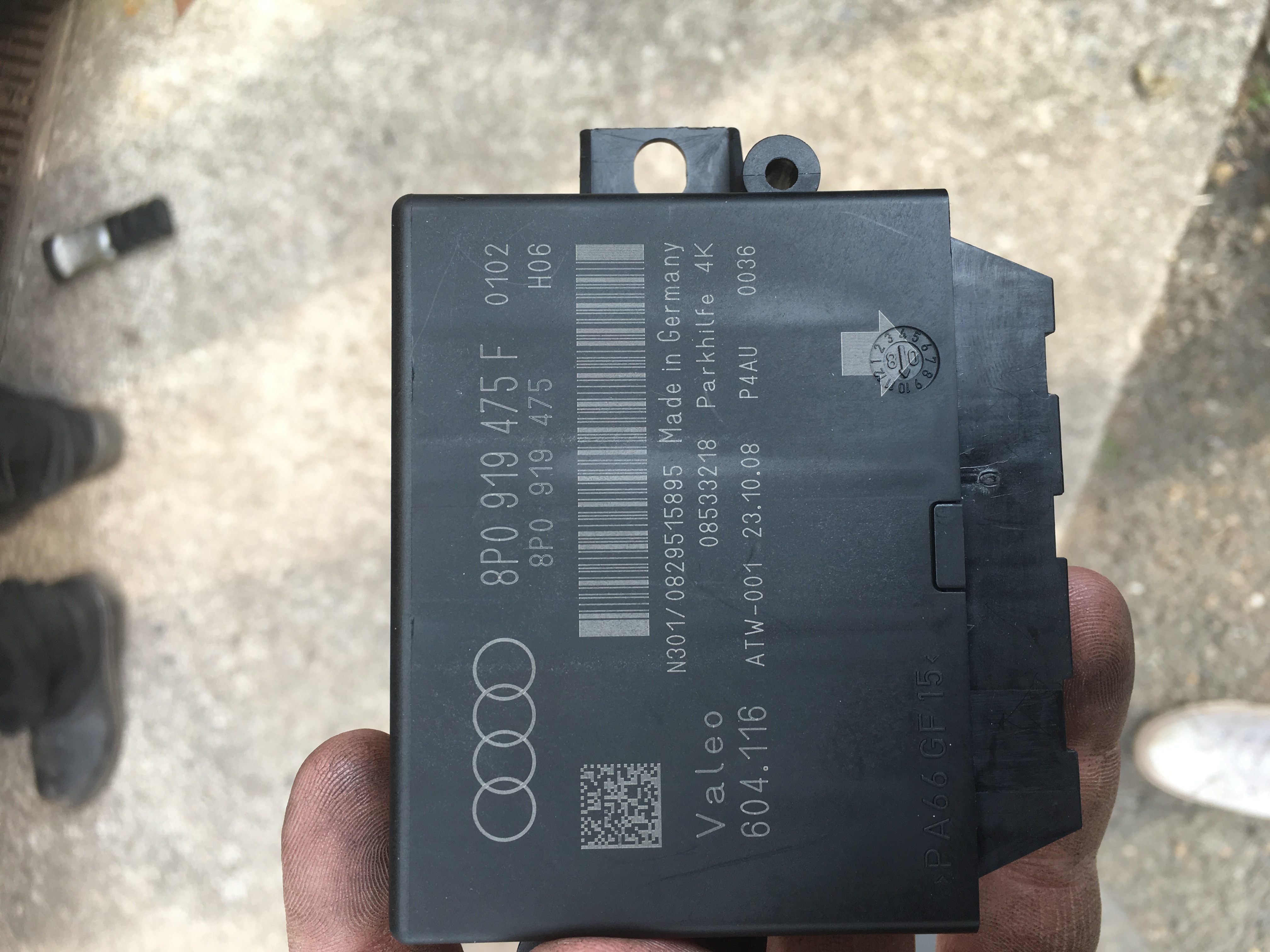 Parking Sensor Control Module - Audi A3 (8P) Forum - Audi Owners Club (UK)