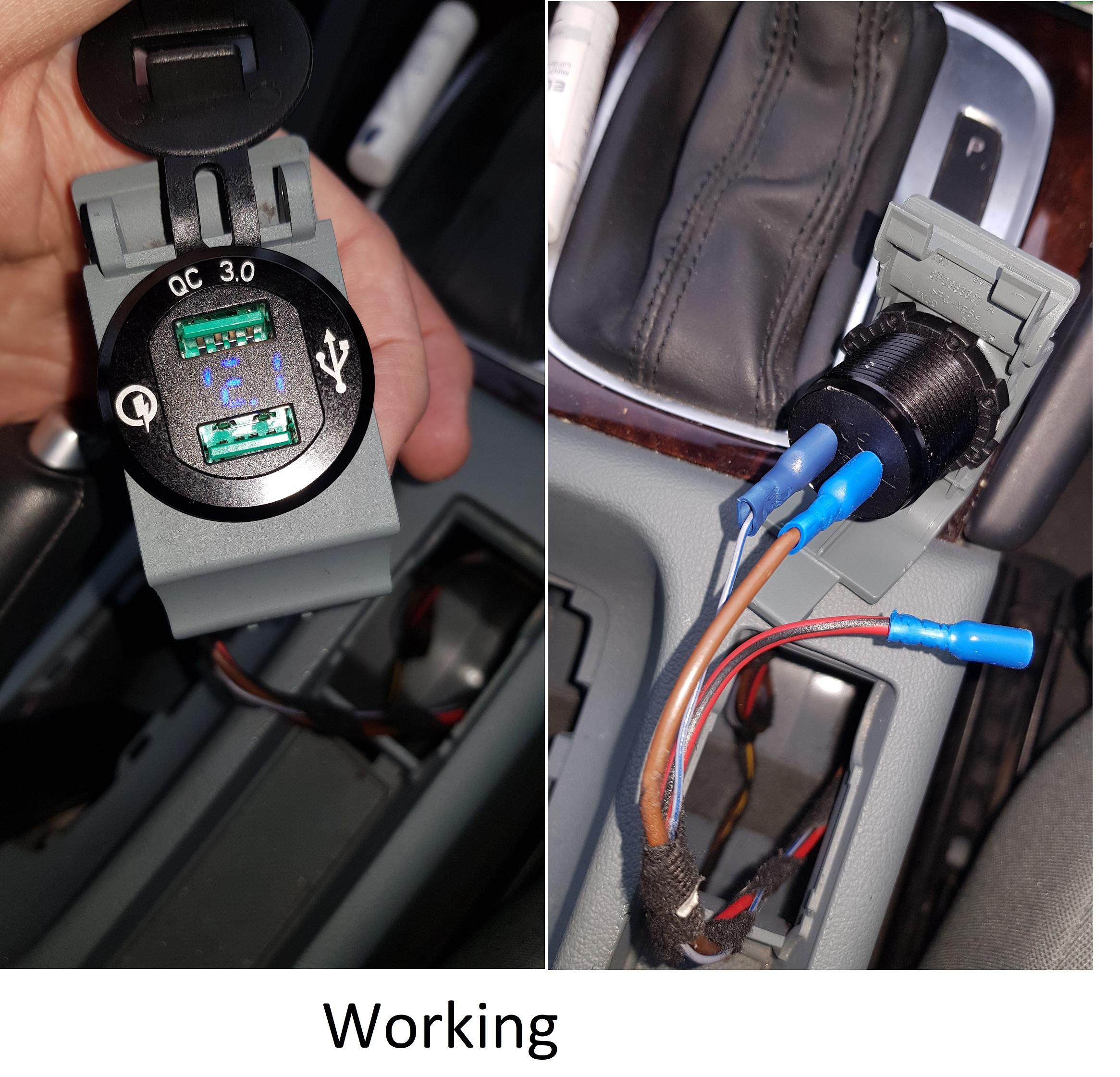 Replacing cigarette lighter - Audi Audio / DashCams / Electronics ... Replacing cigarette lighter - Audi Audio / DashCams / Electronics ...