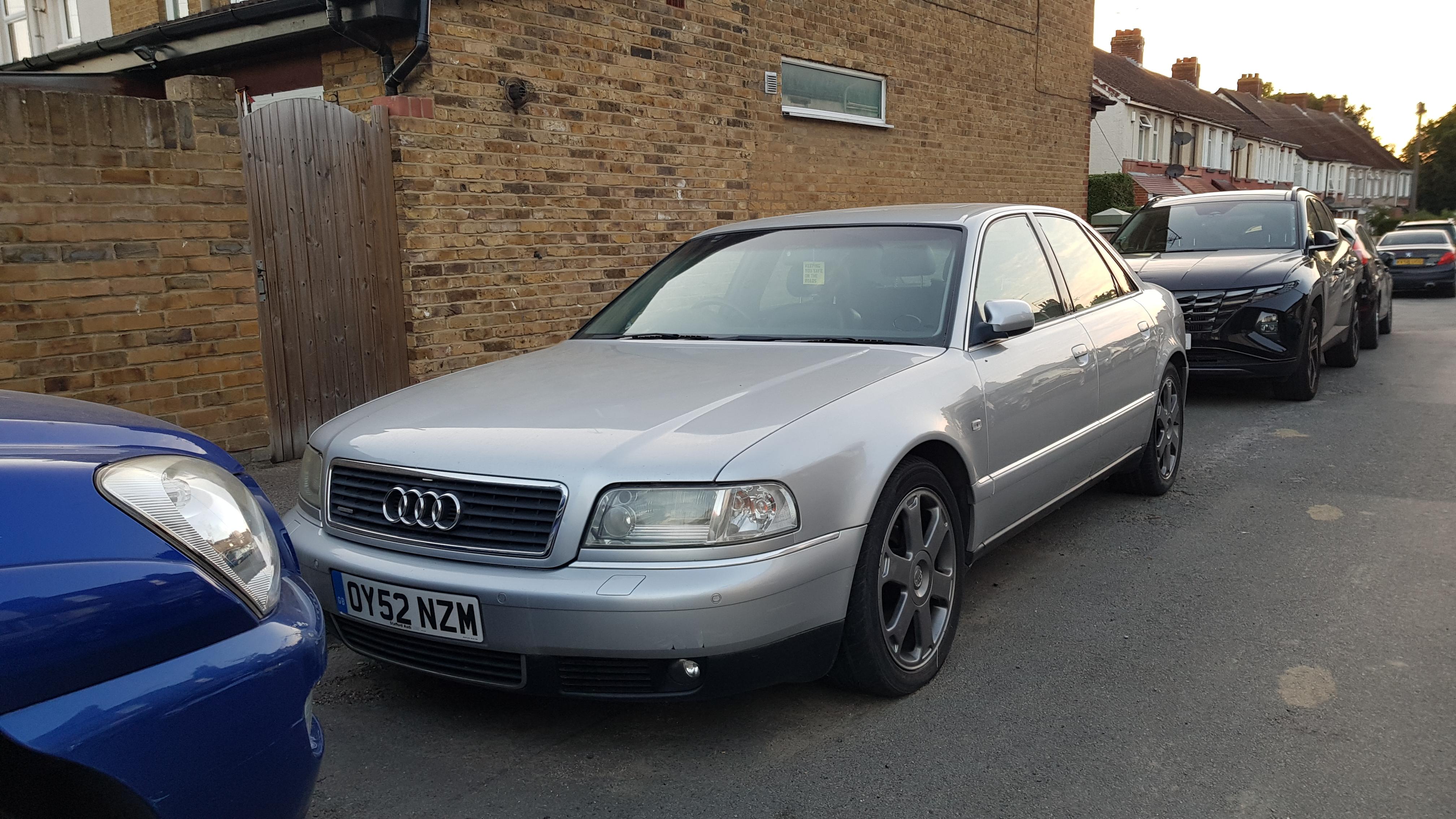 2002 d2 quattro 2.8 silver. black recaro leather. For sale - Audi A8 ...